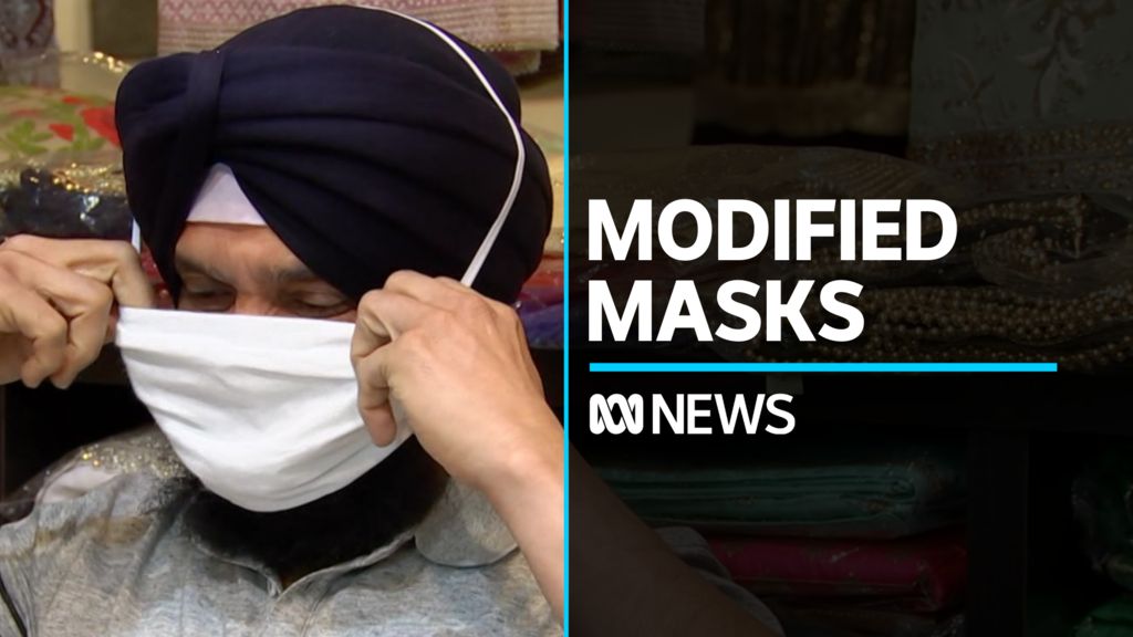 Designers create masks to fit beards, hijabs and turbans - ABC News