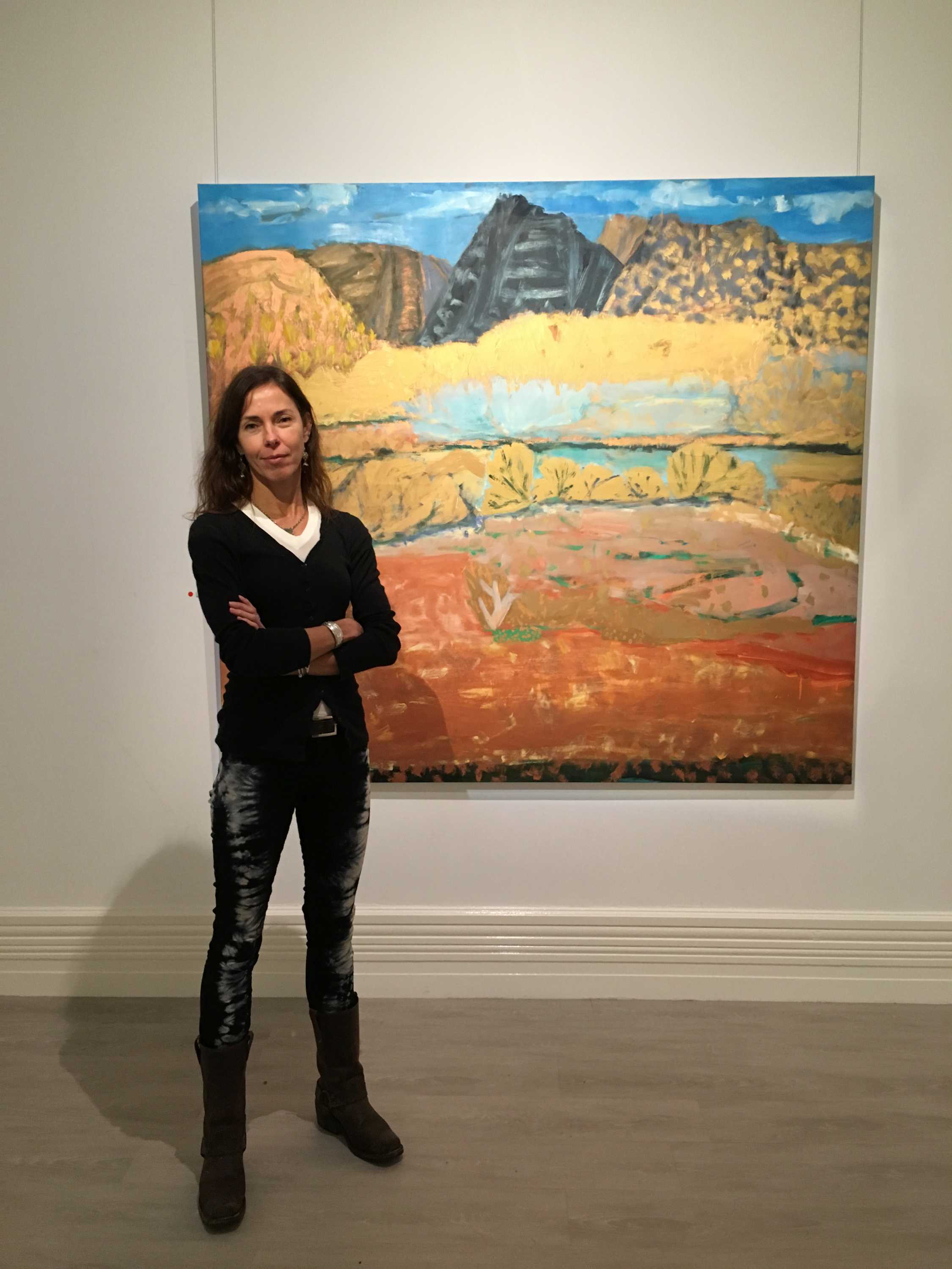 NSW artist Jo Bertini inspired by rich Murray Valley landscape - ABC News