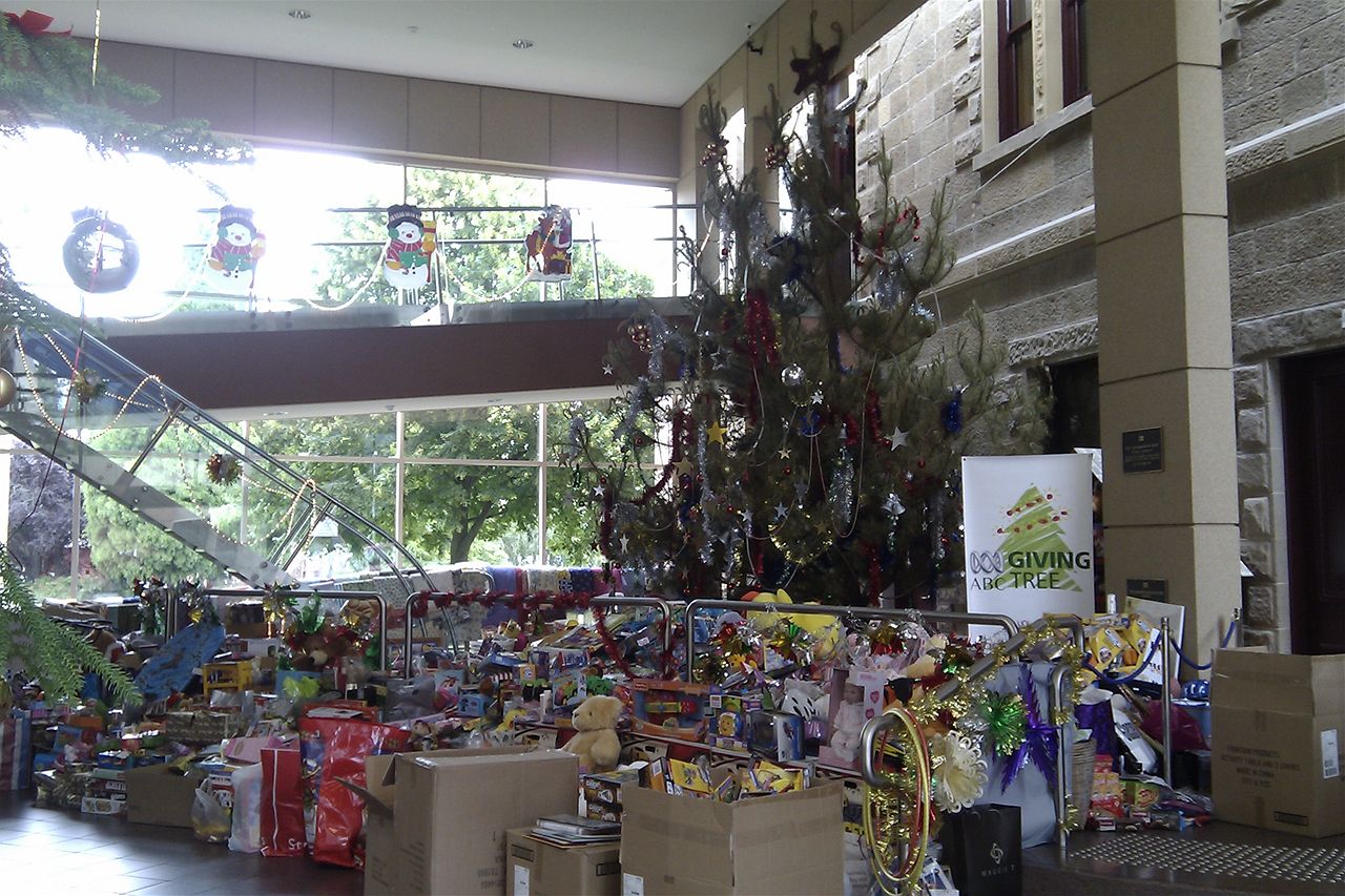 ABC Giving Tree on the road - ABC News