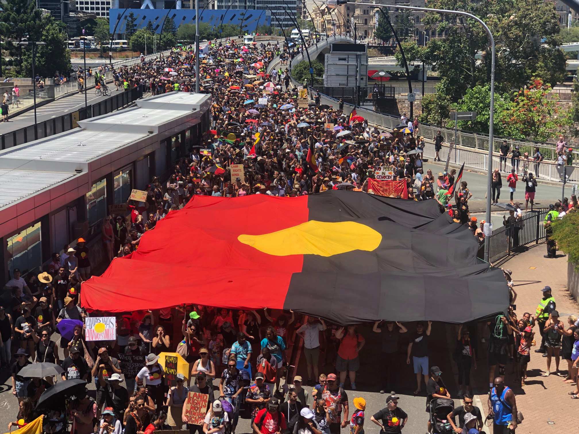 Invasion Day protests held around country as debate over Australia Day ...
