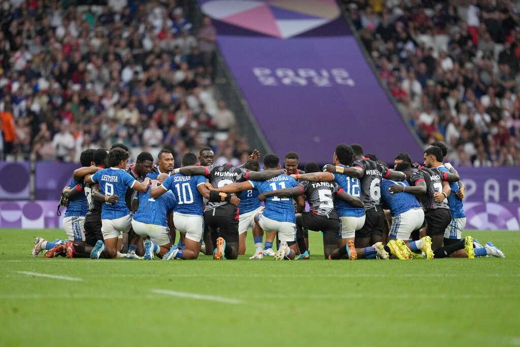 Fiji claims Olympic silver medal after losing to France in rugby sevens ...