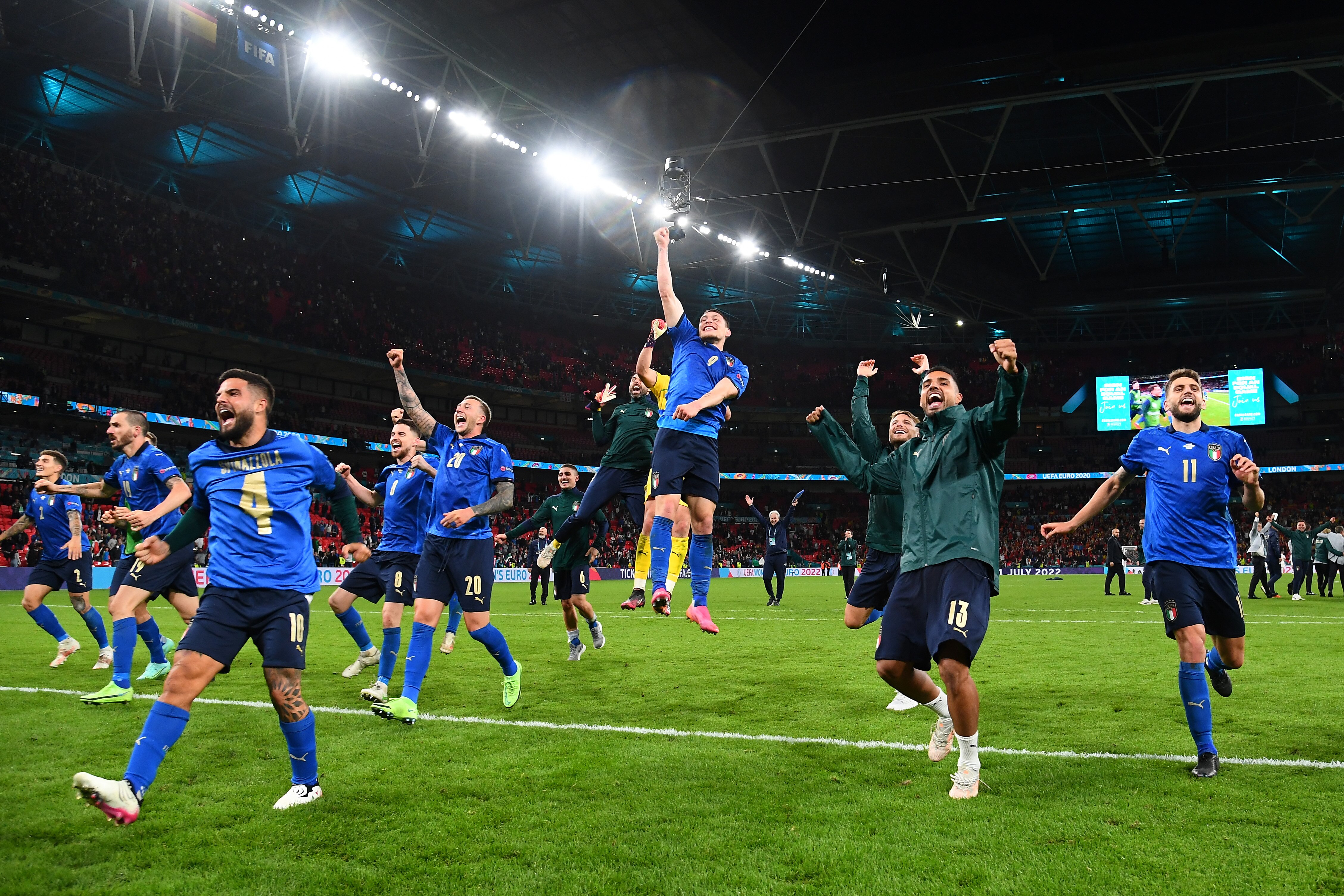 Italy reaches the Euro 2020 final despite being short of its best ...