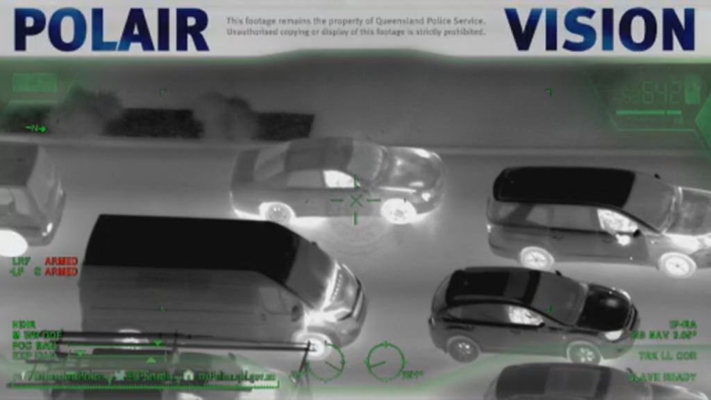 Police release vision of pursuit and arrest of man at Clayfield - ABC News