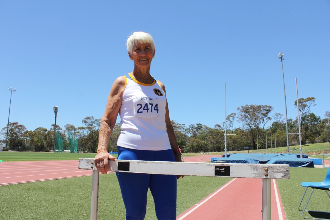 Fit and fast over-70s take on pentathlon at athletics meet in Canberra ...