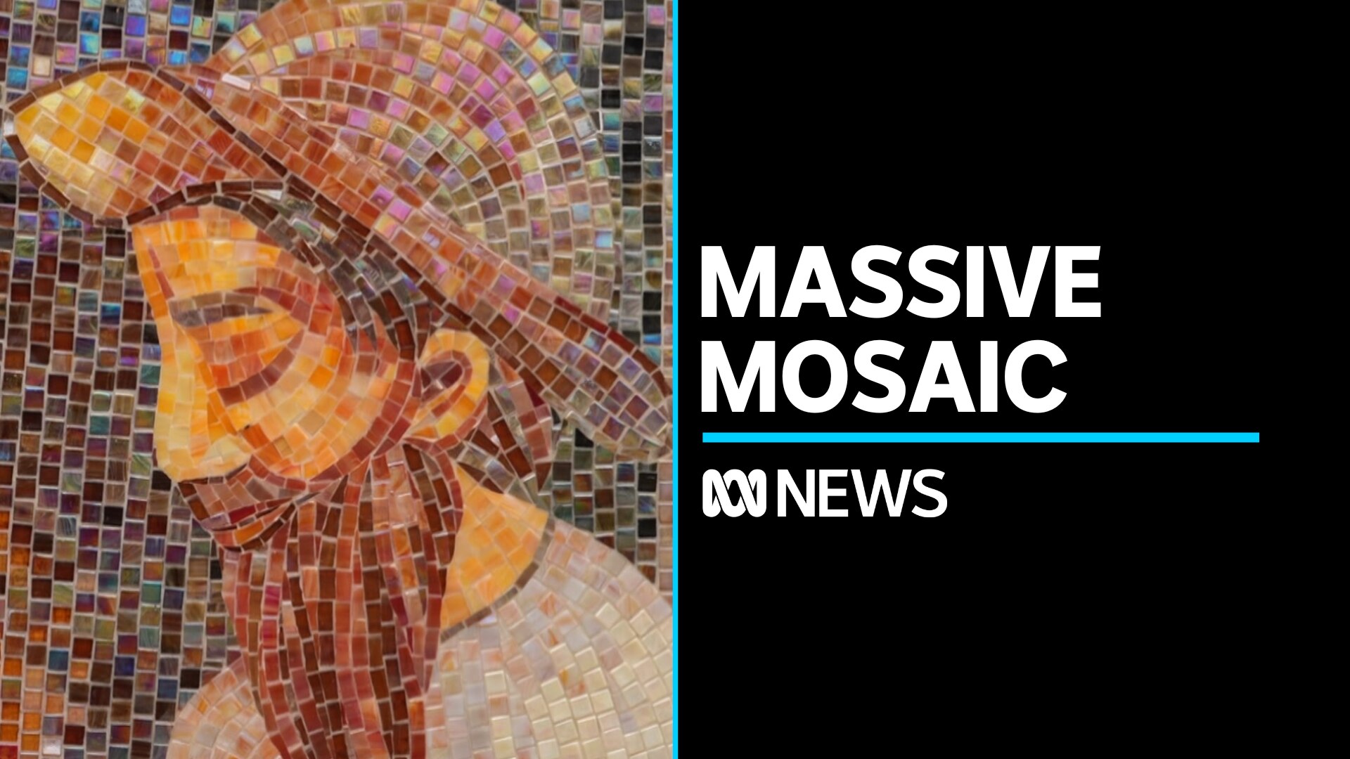 Australia's largest handmade mosaic mural tells Charters Towers tales ...