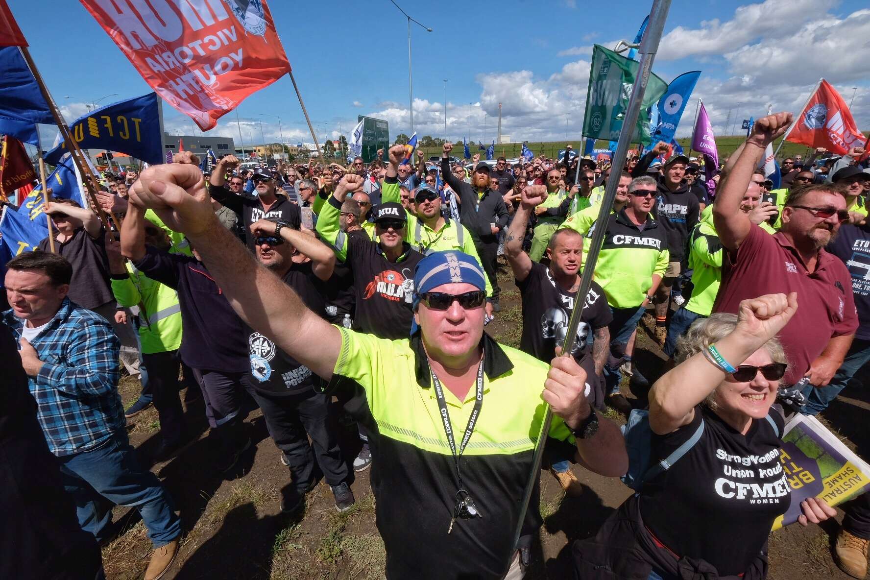 Containers stranded at sea as Maritime Union strike blockades Port of ...