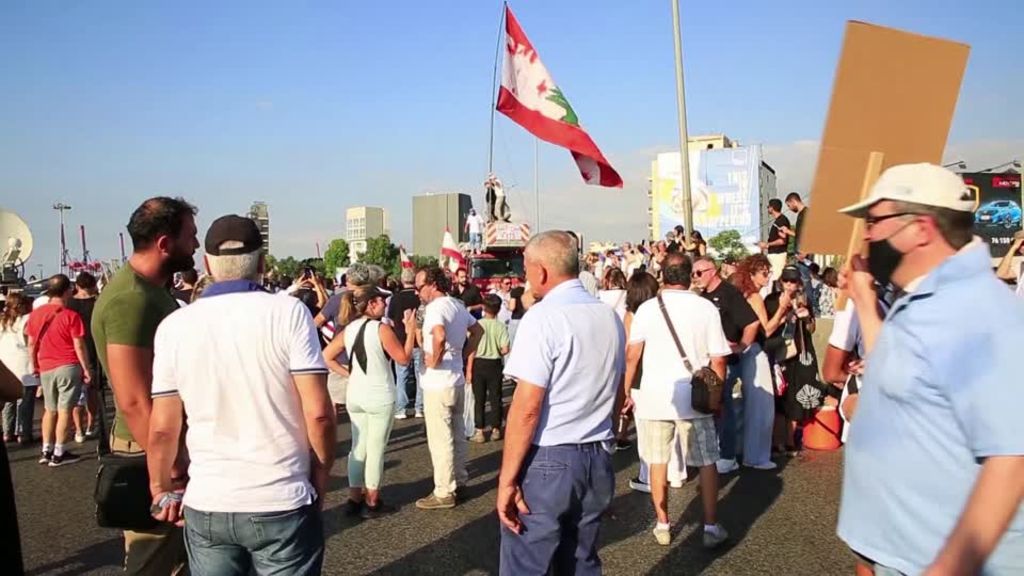 Lebanese demand justice on 4th anniversary of Beirut port explosion ...
