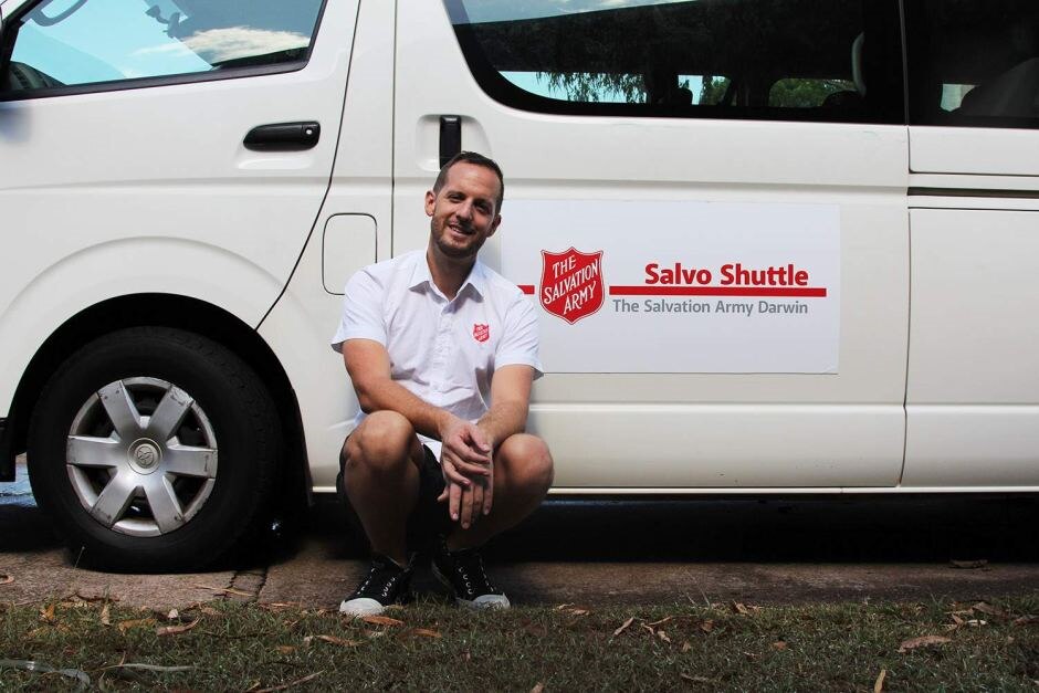 Single foster dad Kris Halliday - ABC Darwin