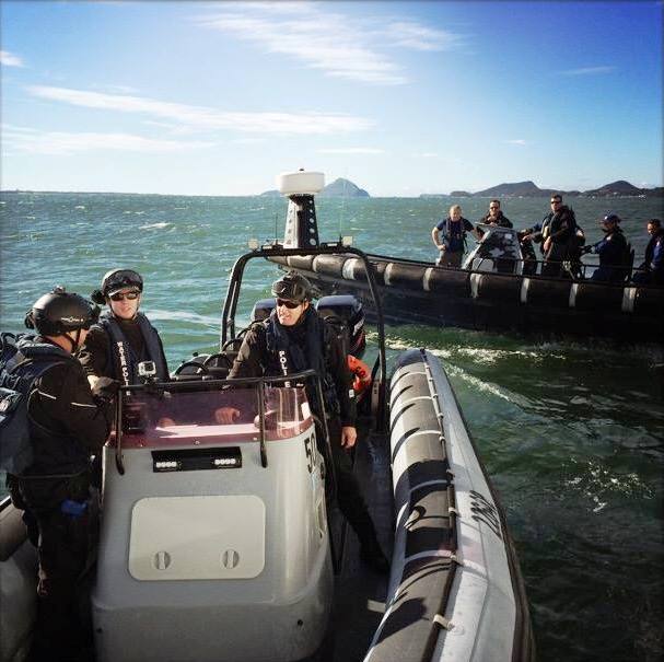 Water police training operation winds up at Port Stephens - ABC News