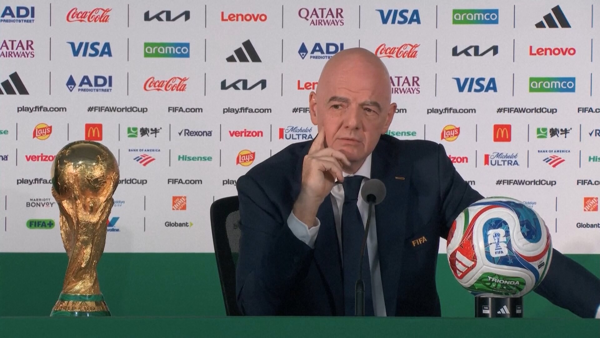 FIFA president on Iran's participation in 2026 World Cup - ABC News