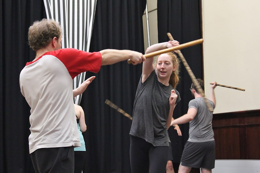 Combat workshop teaches actors the tricks to film, theatre fight scenes ...
