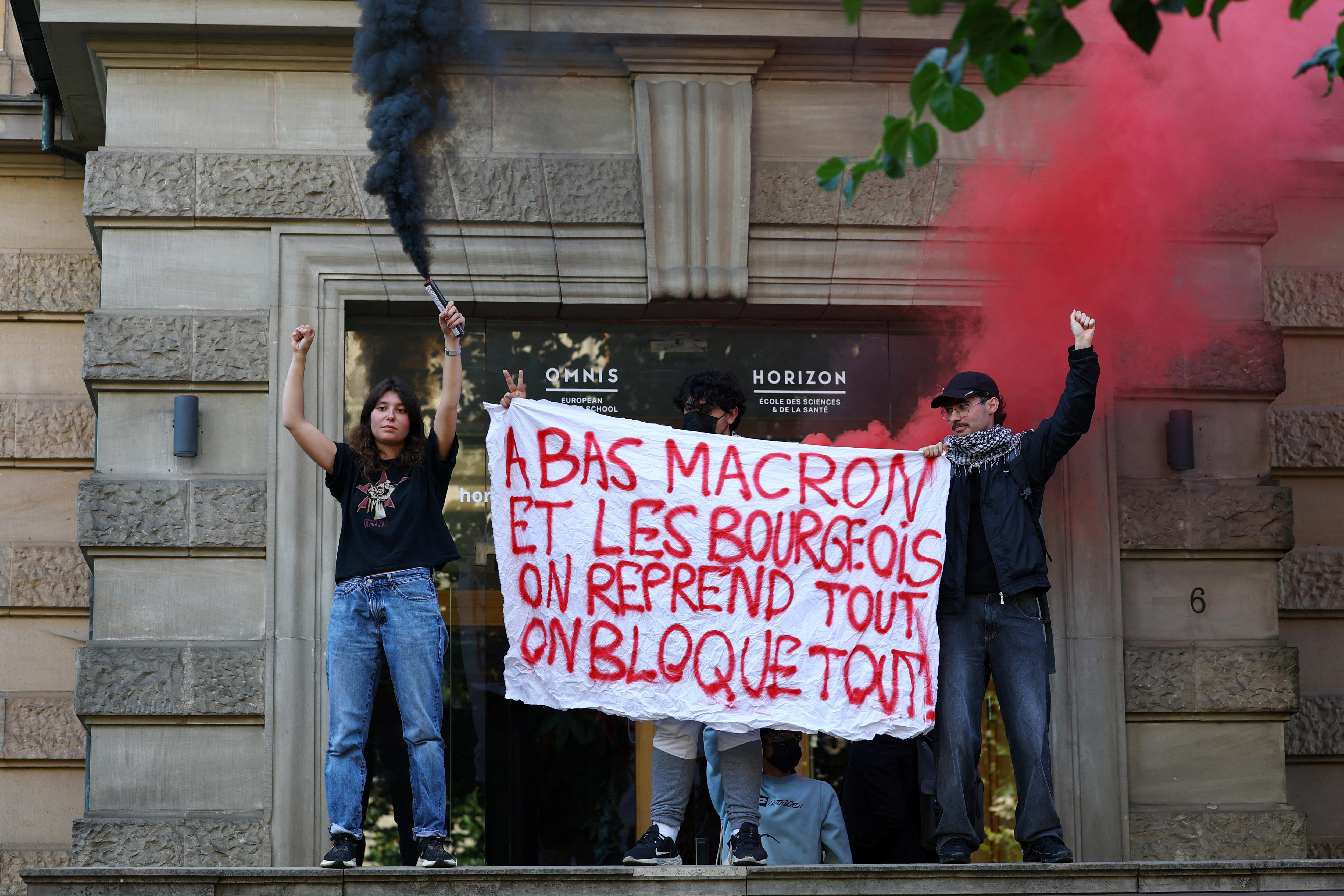 Almost 300 arrested in 'Block Everything' anti-government protests in ...