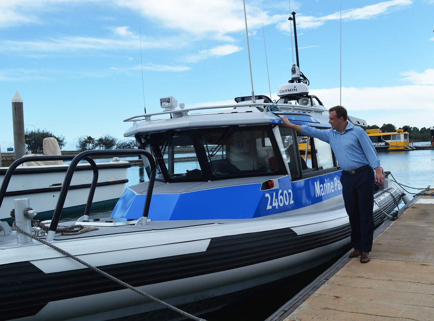 New Great Barrier Reef ranger patrol boat set to tackle illegal fishing ...