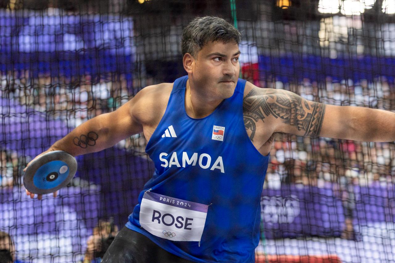 Samoa's Alex Rose makes historic Paris Olympics track and field final ...