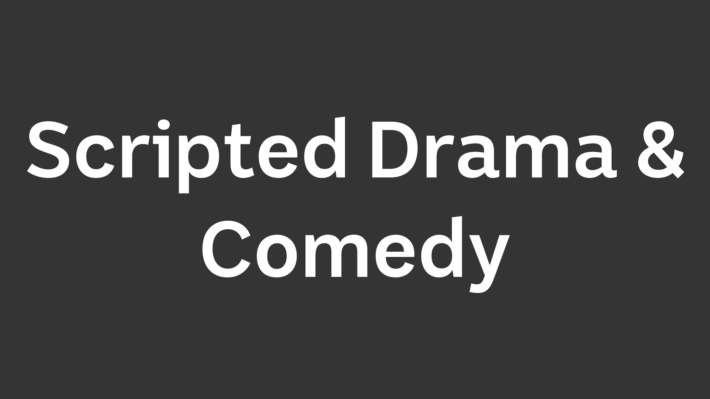 Pitch - TV Independent Production