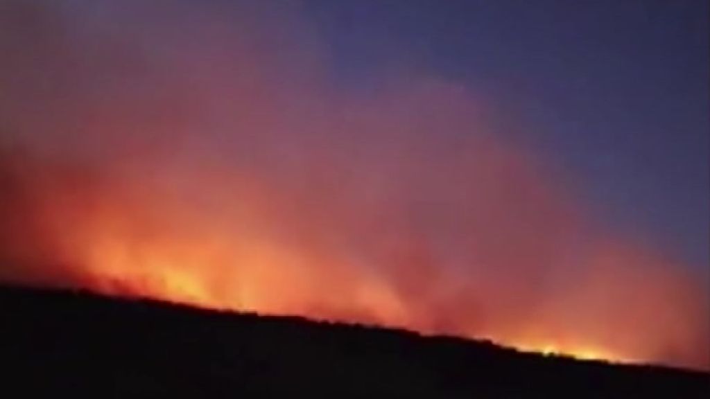 Fire near Tomahawk - ABC News