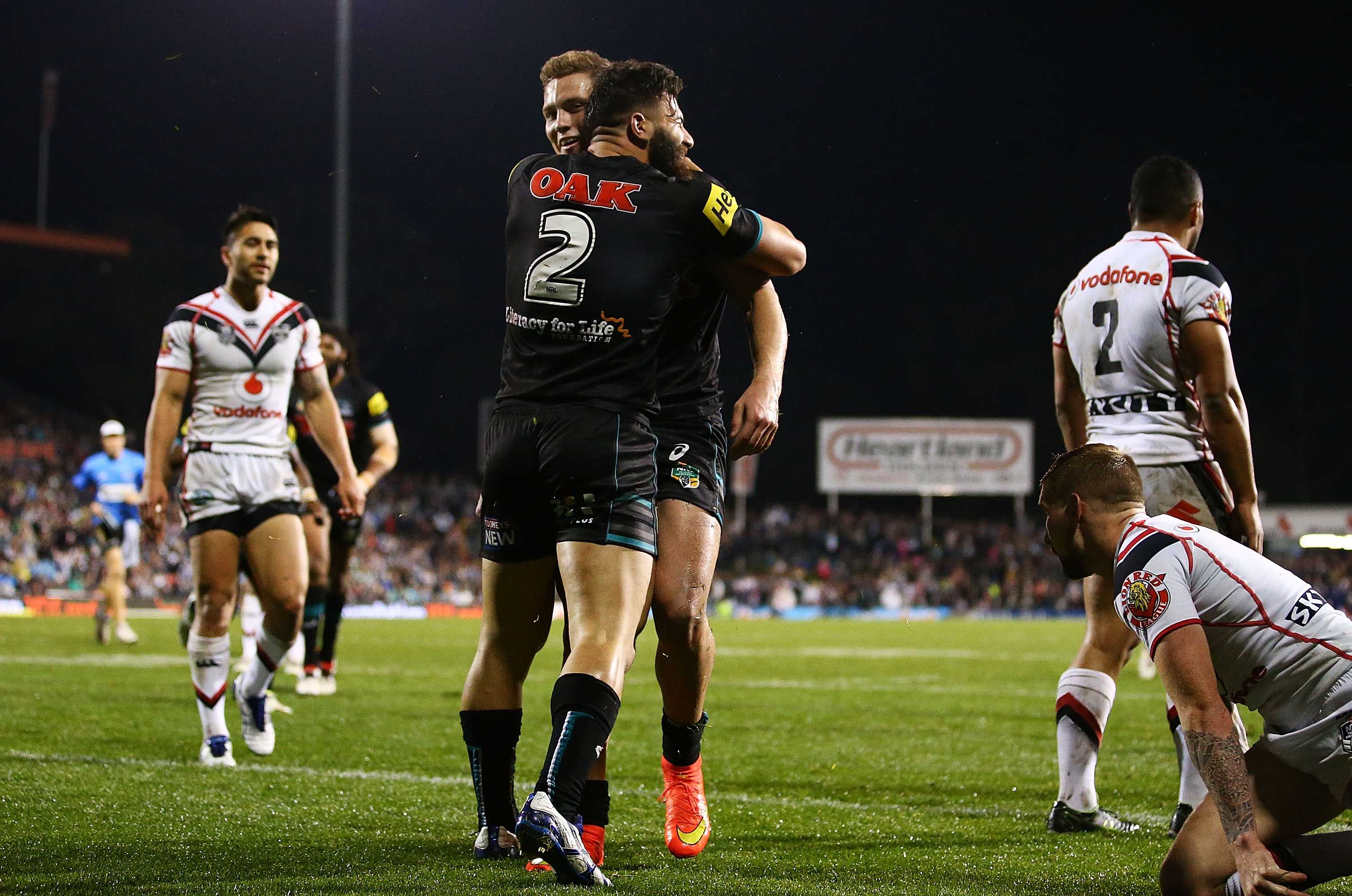 Penrith finishes in NRL top four with 22-6 win over the Warriors - ABC News