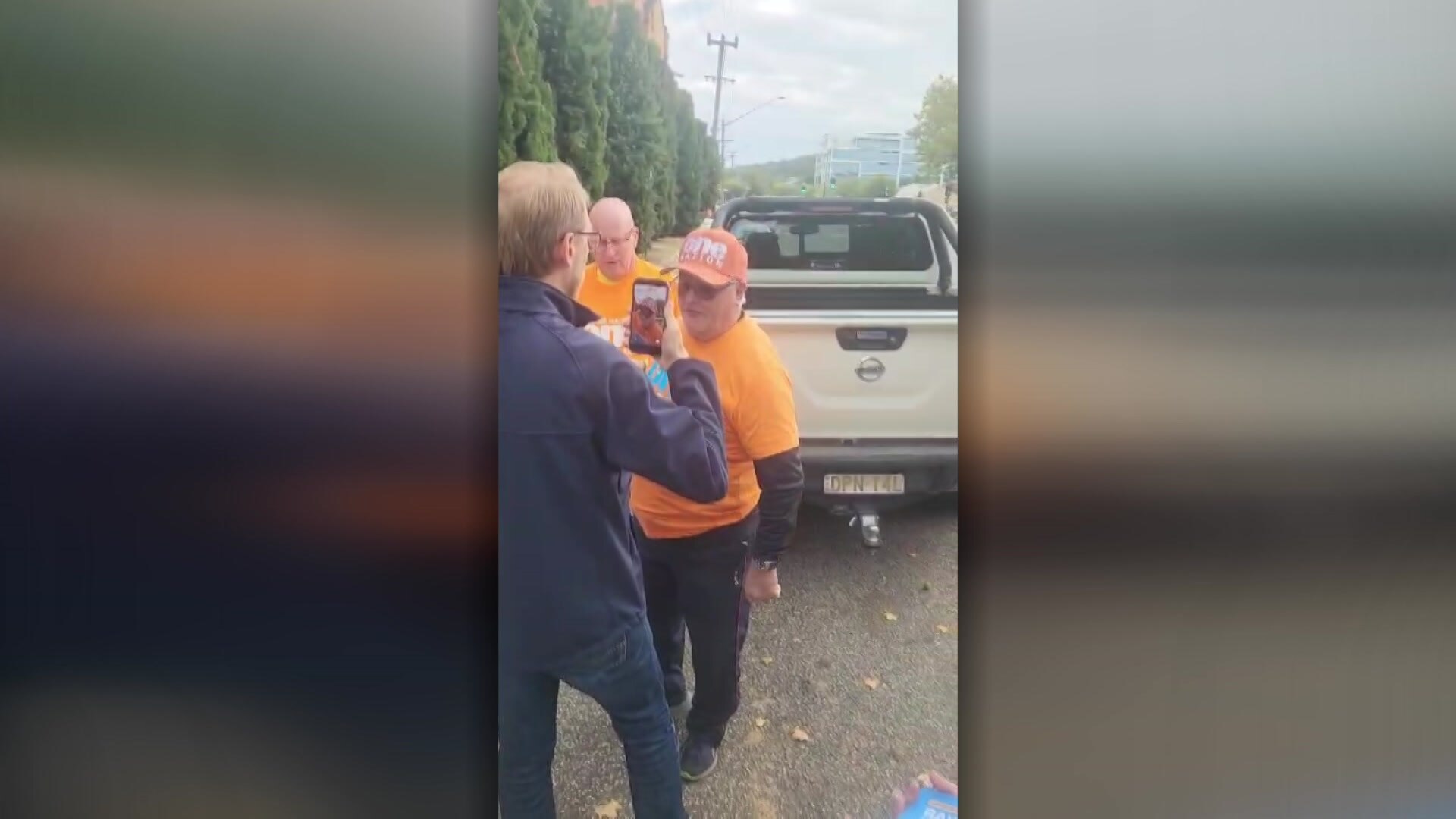 Scuffle ensues between Liberal senator and One Nation volunteer in ...