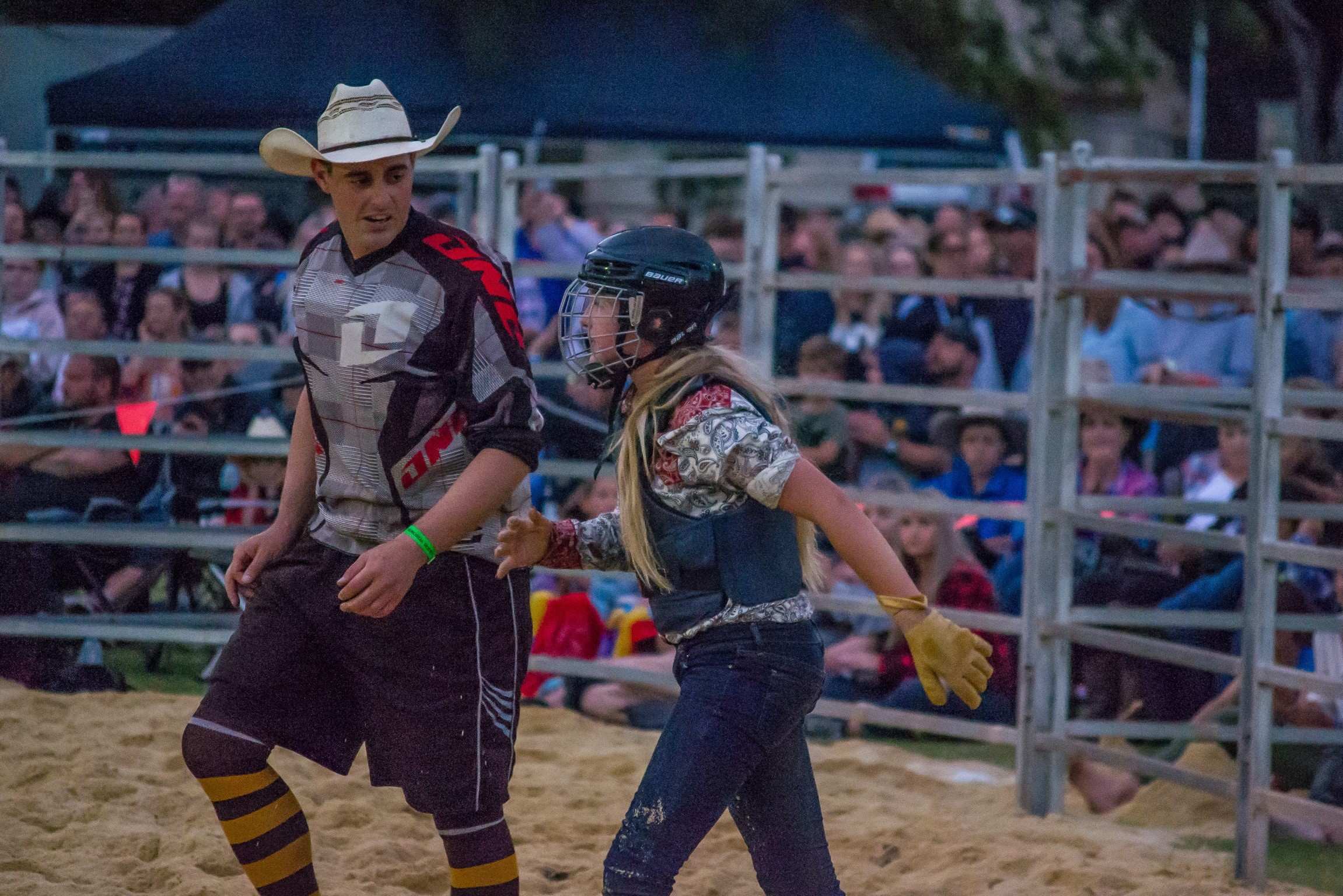 The 11-year-old girl taking on the boys in the world of bull riding ...