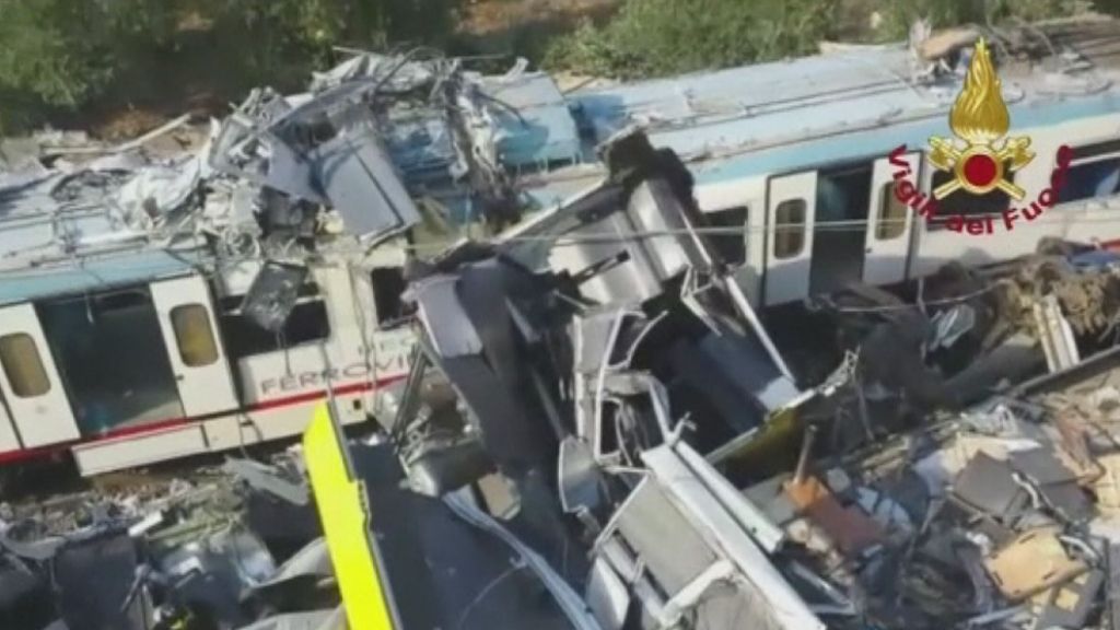 Italy train crash: At least 23 dead, dozens injured in head-on ...