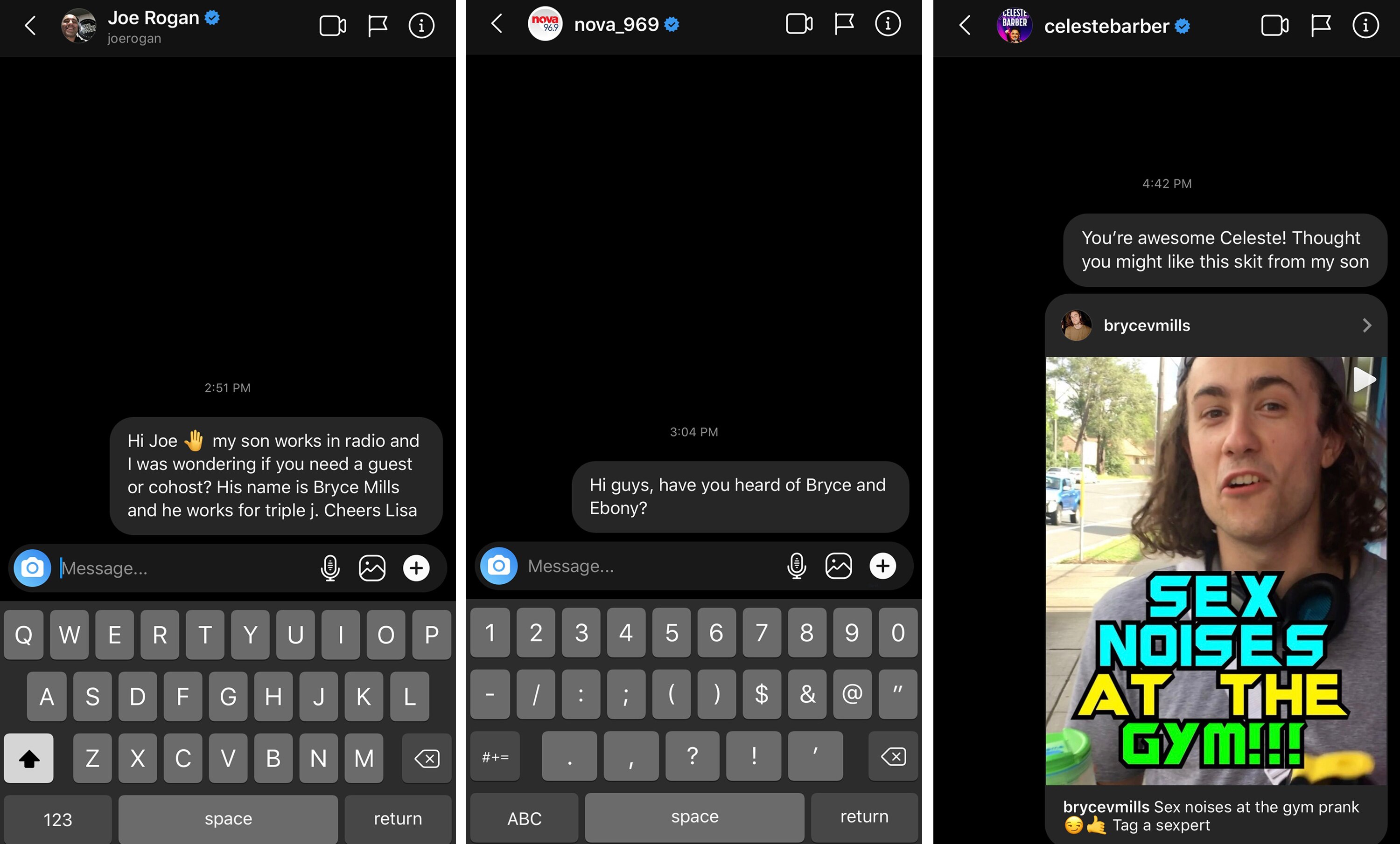 Highlights from Bryce’s mum’s Insta takeover (sorry Bryce) - triple j