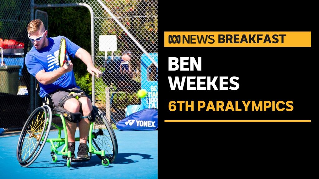 Wheelchair tennis player Ben Weekes prepares for a record sixth ...