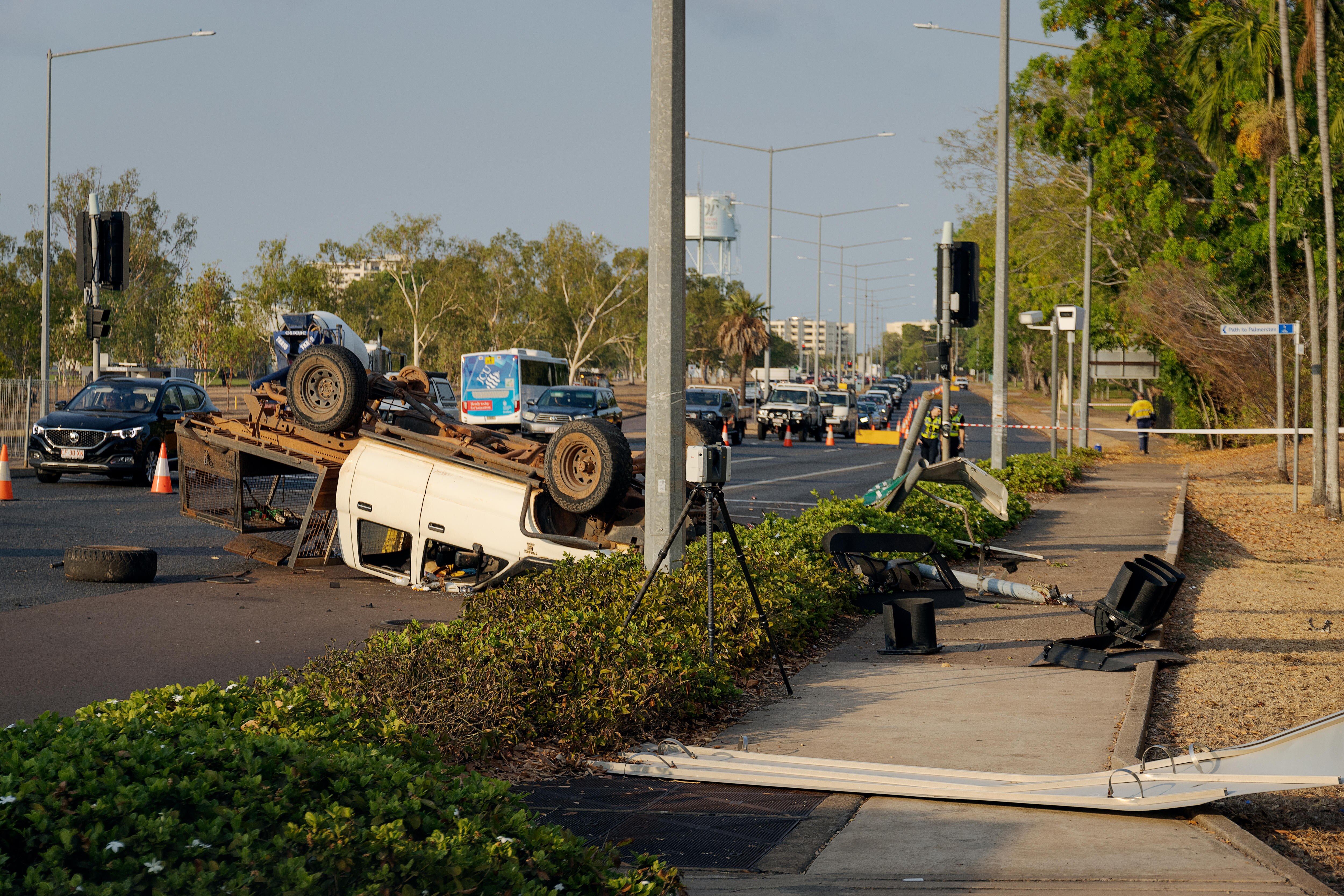 Cyclist seriously injured after collision with ute on Darwin's Stuart ...