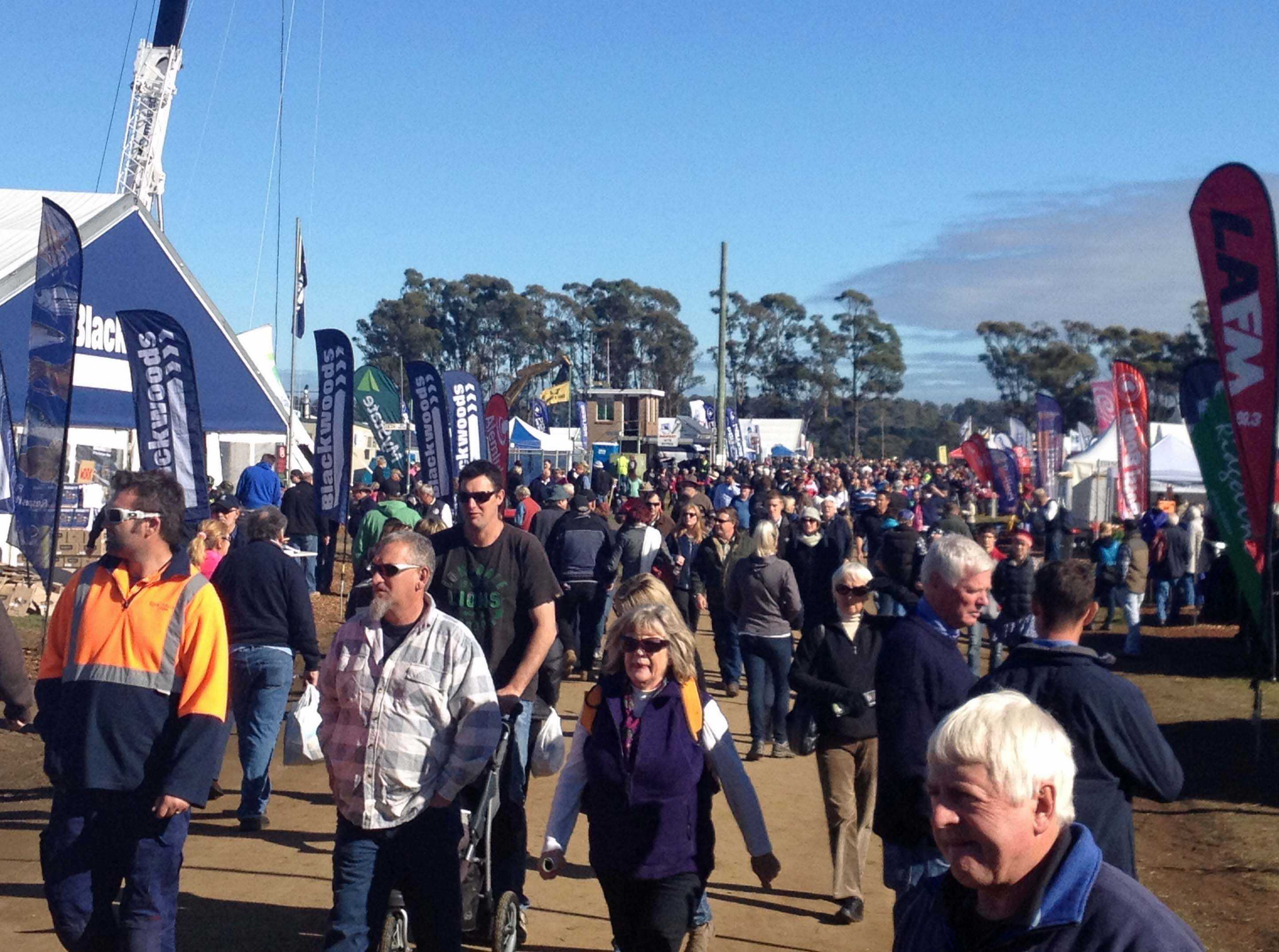 Agfest organisers set 60,000 crowd target - ABC News