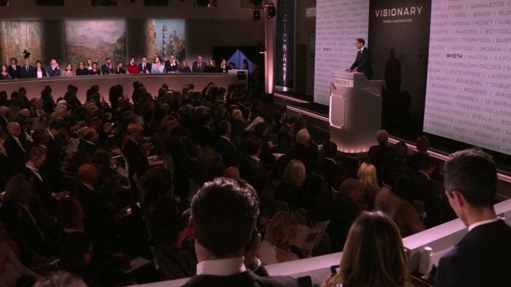 Paul Allen's art collection sells for record breaking $2.3 billion at ...