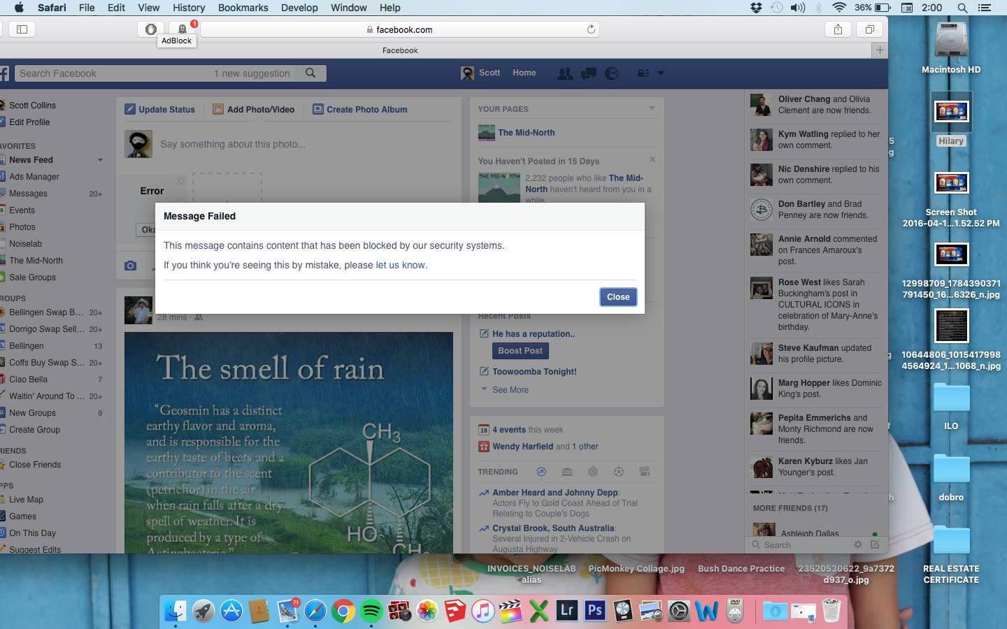 Pro Bernie Sanders image blocked by Facebook following possible ...