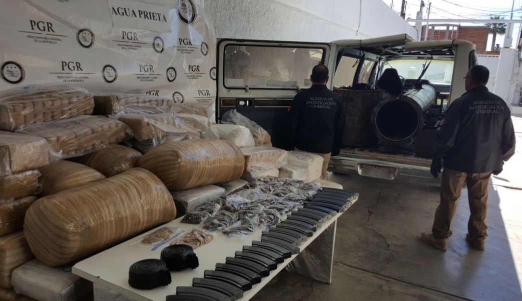 Mexican drug smugglers have been using a marijuana cannon to fire drugs ...