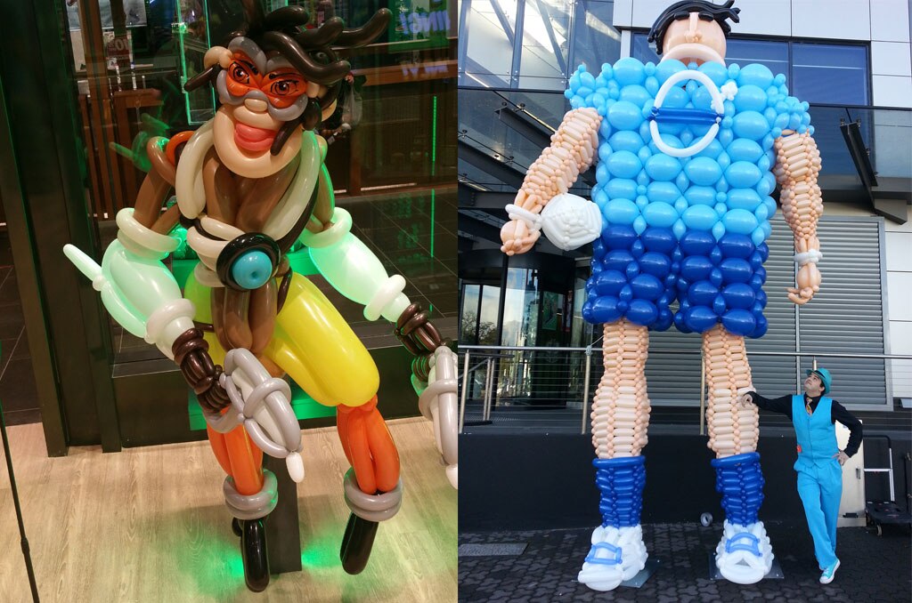Balloon artist Matt Falloon leaves corporate job for his passion for ...