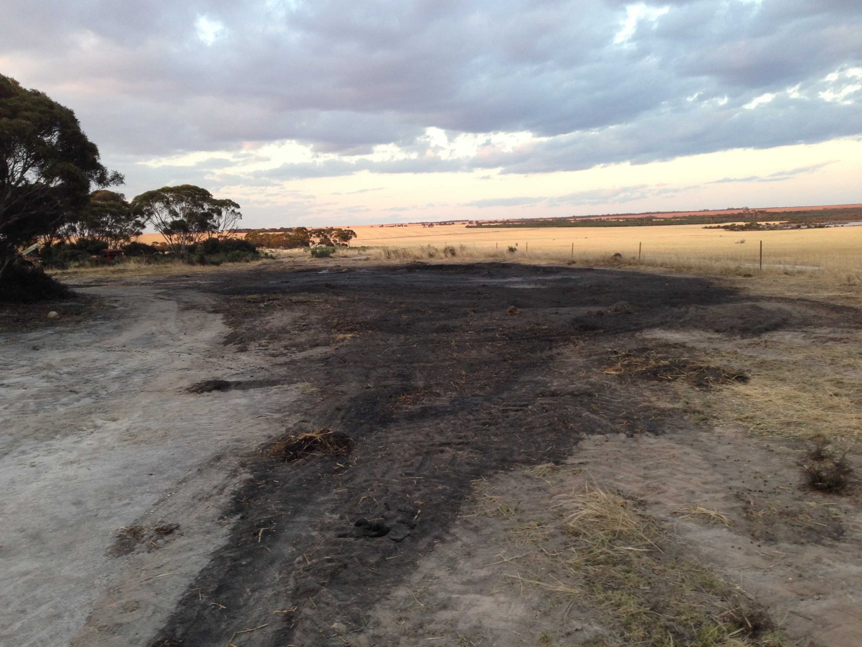 Haystack burns for days as lightning chaos strikes farmers and more ...