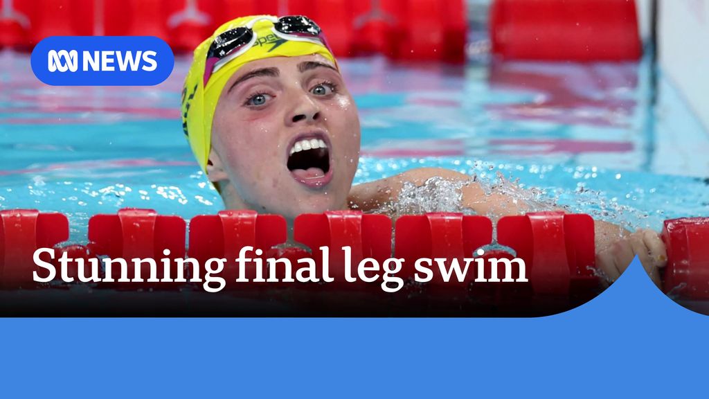 Alexa Leary's stunning final leg gives Australia gold in mixed medley ...