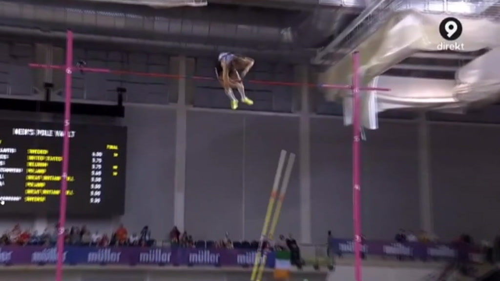 Swedish pole vaulter breaks world record twice in one week - ABC News