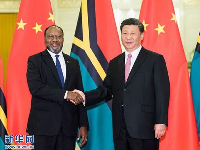Vanuatu biuldas ino hapi fo Chinese kampani fo buildim wanfala gavman ...