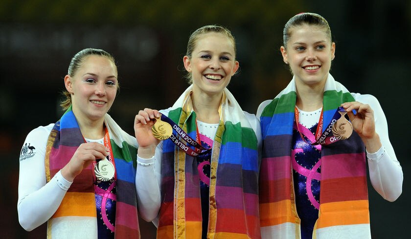 Aussie gymnasts in clean sweep - ABC News