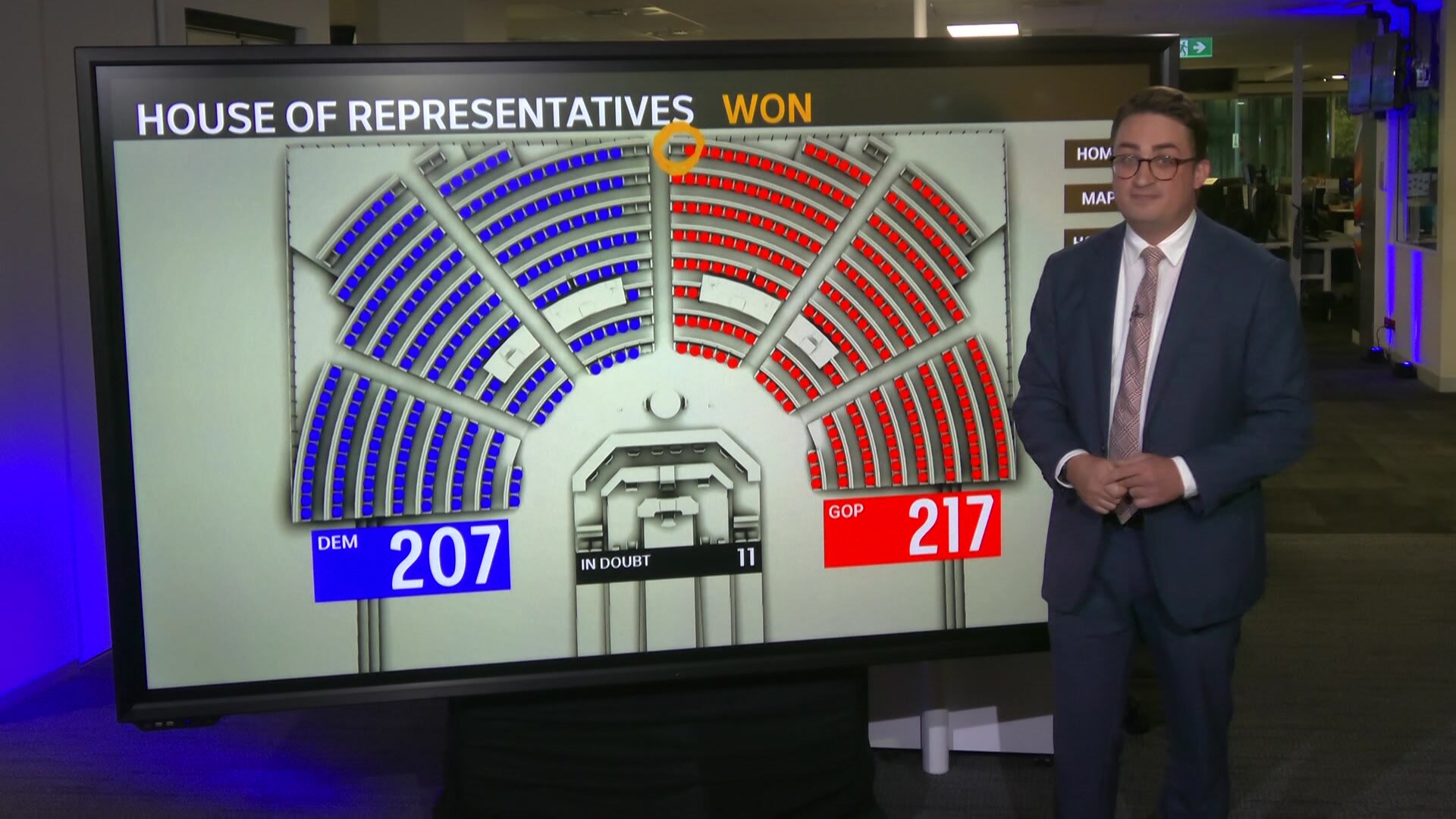 Casey Briggs has the latest numbers from last week's midterms - ABC News