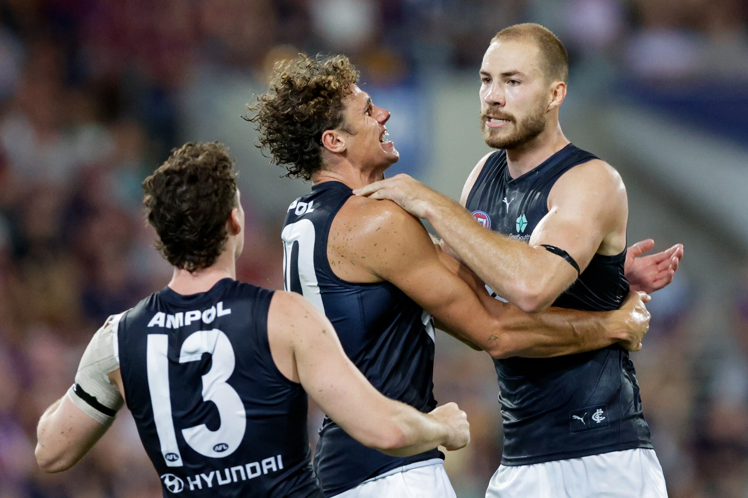 Carlton beats Brisbane by a point in AFL Opening Round clash at Gabba ...