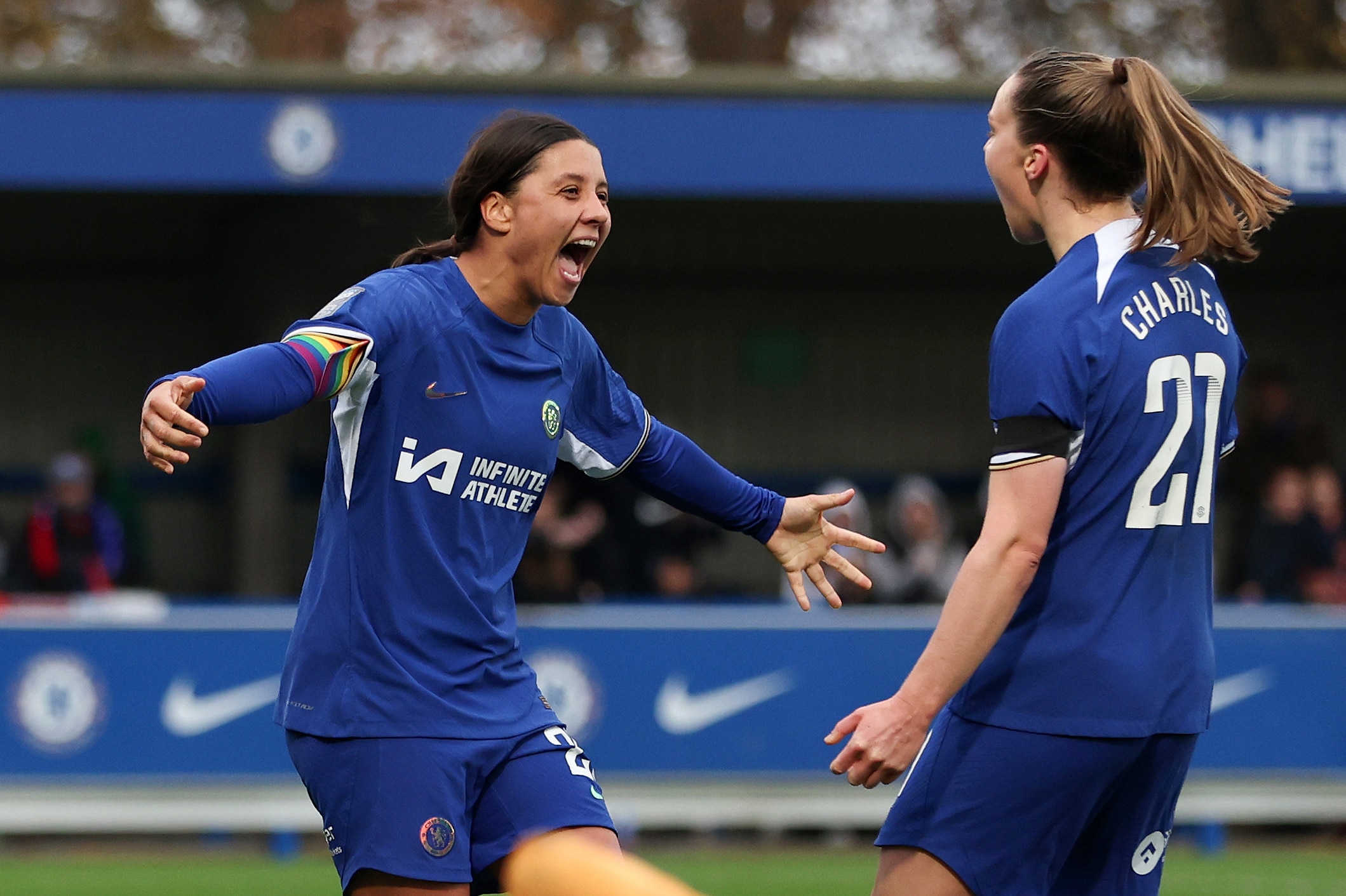 Sam Kerr scores again as Teagan Micah makes perfect debut in Women's ...