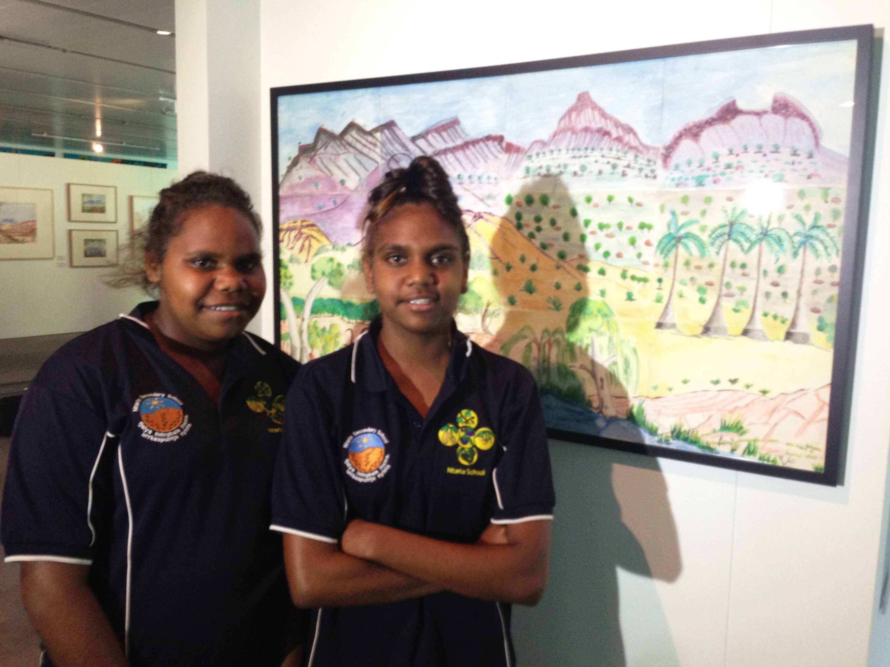 Namatjira watercolours on display at Parliament House in Canberra - ABC ...