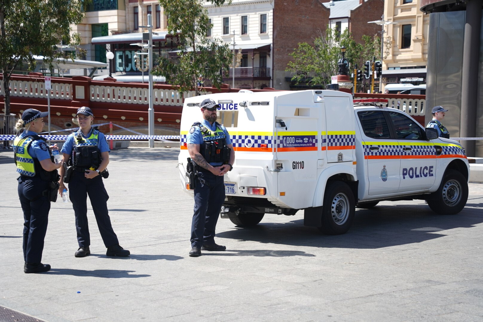 Homicide squad investigating after woman dies in Perth CBD, man ...