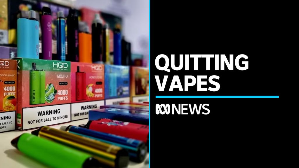 Growing calls to support young people quitting vapes - ABC News