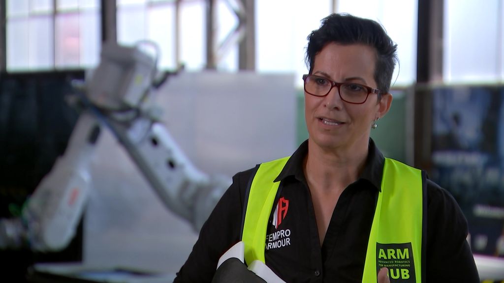 Stefanie Bofinger on the new protective gear - ABC News