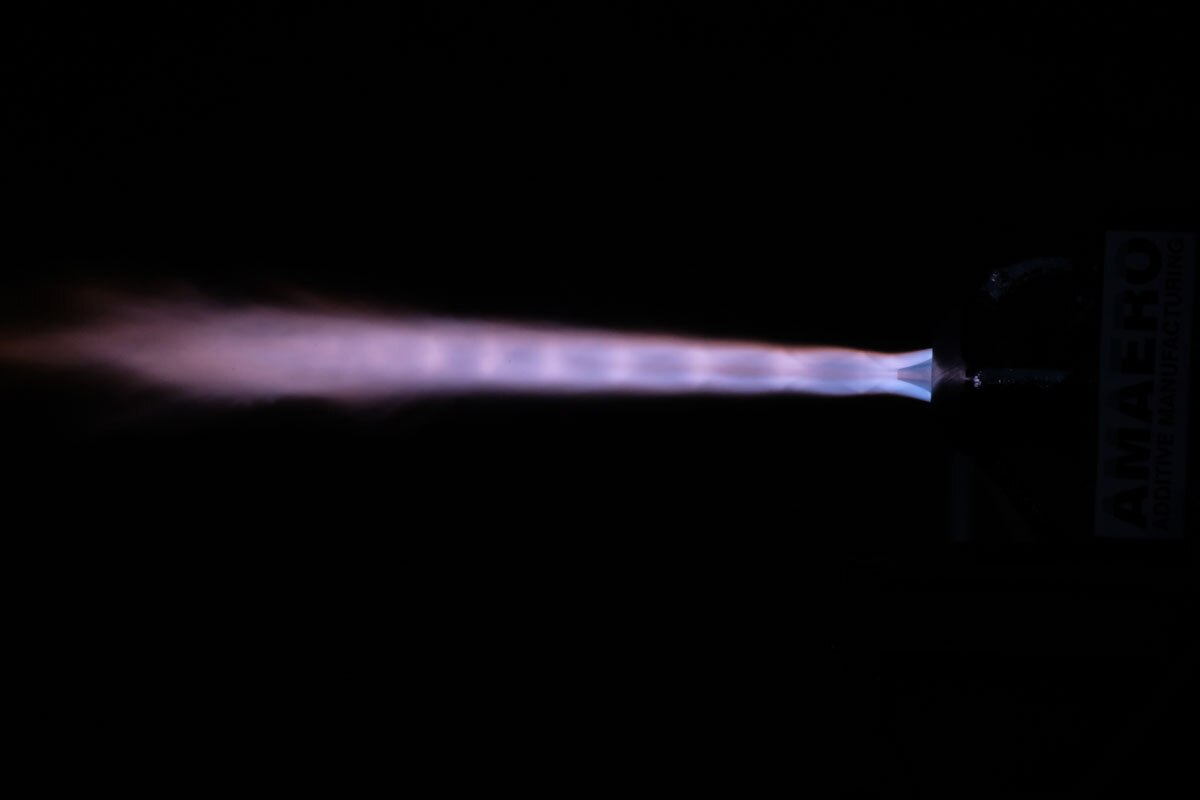 Fast 3D-printed rocket engine launched in central Victoria - ABC News