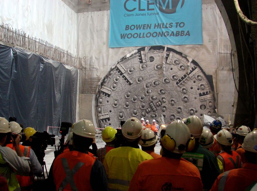 CLEM7 borer makes final breakthrough - ABC News