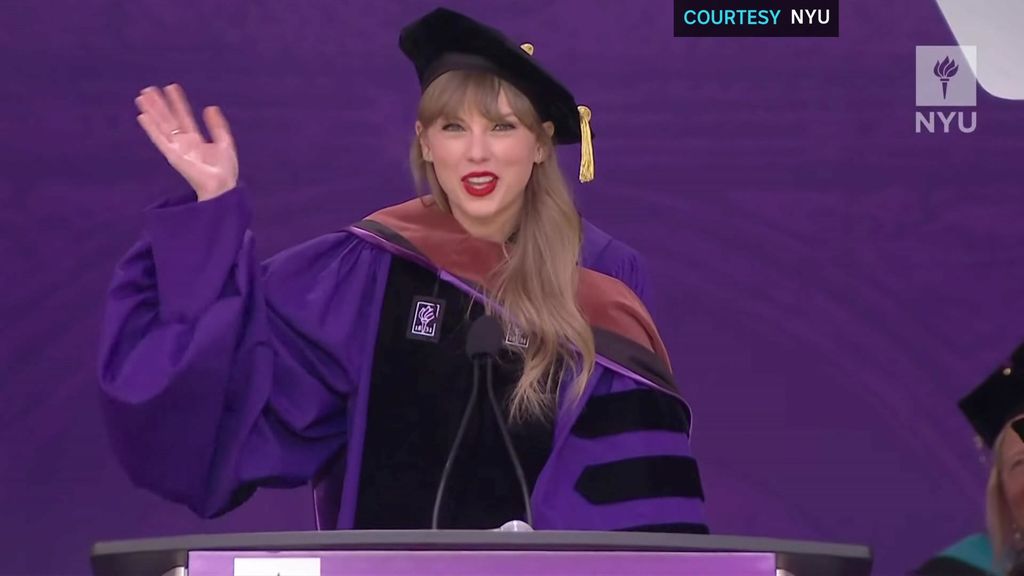 Taylor Swift receives honorary doctorate from New York University - ABC ...