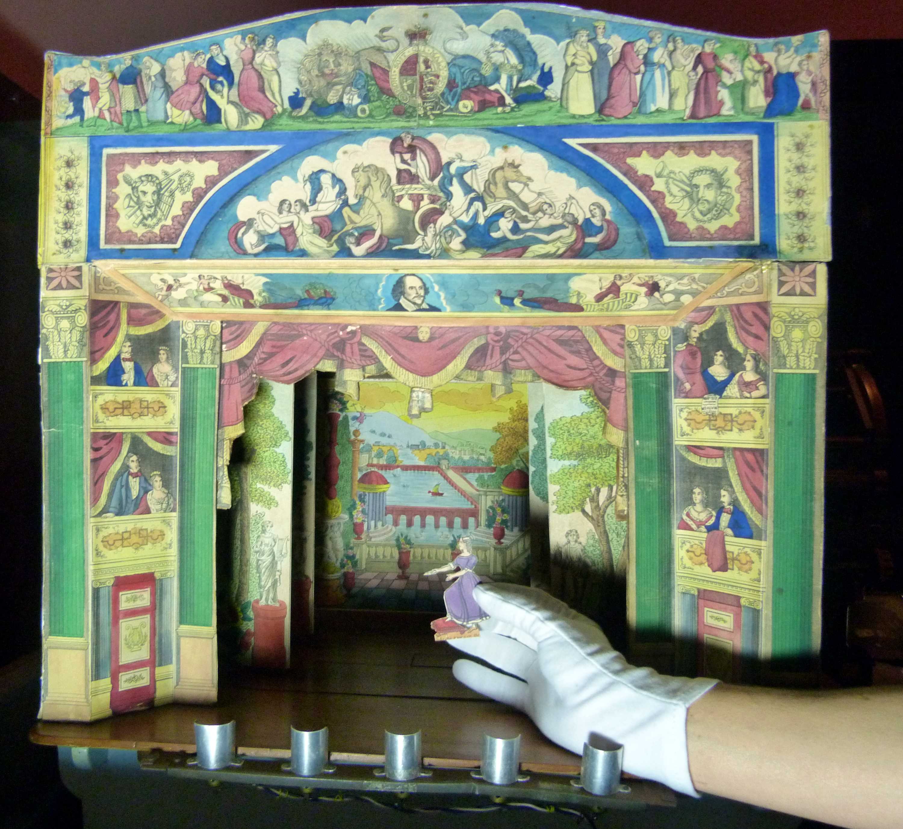 A 19th century toy theatre takes the stage at the National Museum after ...