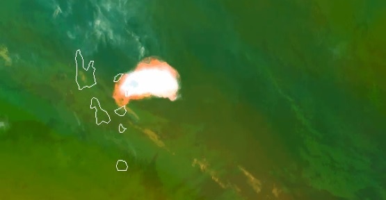 Manaro volcano causes "dramatic" changes to Vanuatu's Ambae island ...