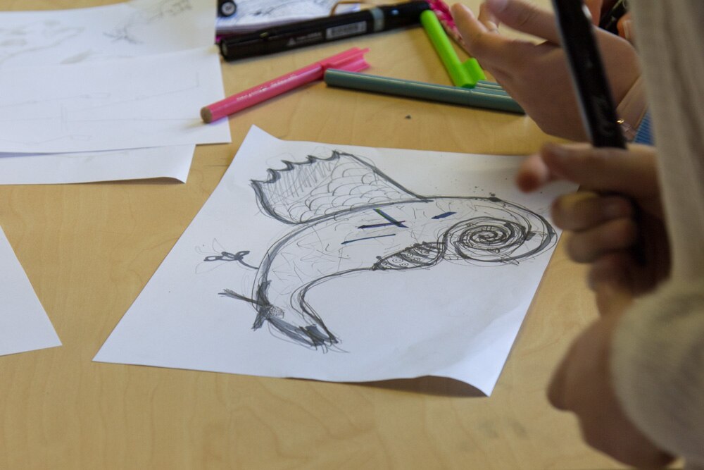 Comic Con-versation allows young imaginations to create characters for ...